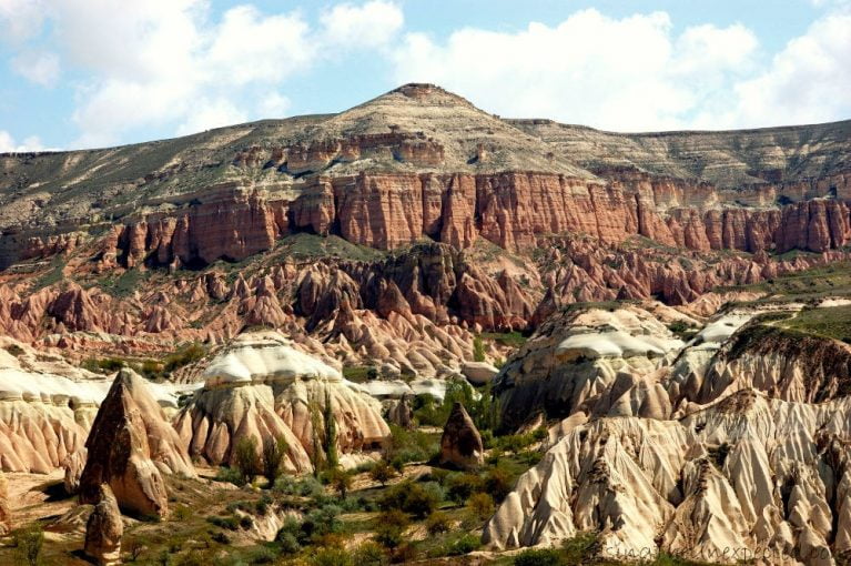 Hiking the Red Valley and Rose Valley in the heart of Cappadocia, Turkey